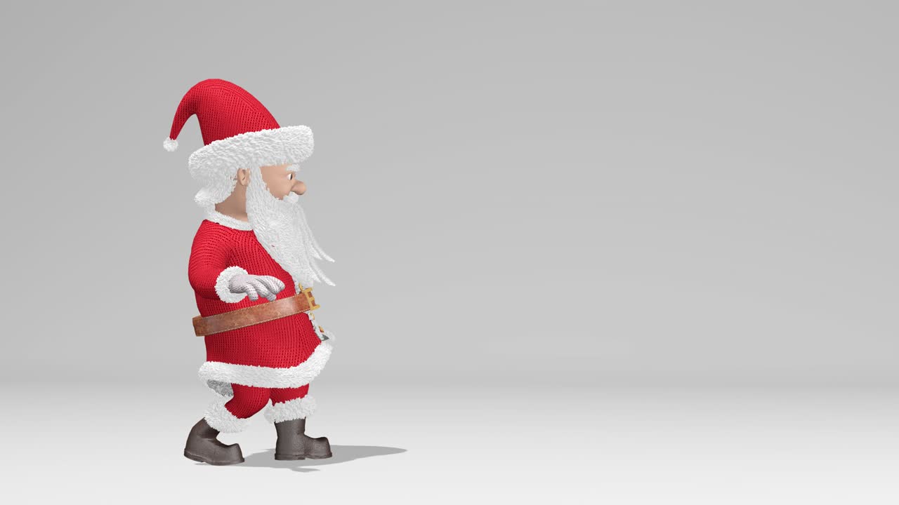 Santa Claus is sneaking. Merry Christmas and Happy New Year 2020 ...
