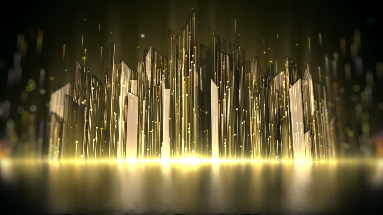 Free stock video - Gold background