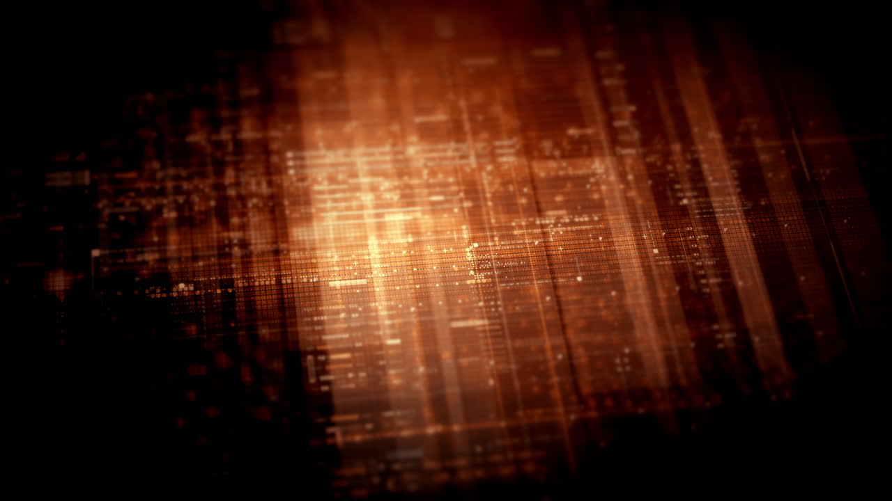 Immersive Data Matrix Simulation UI With Cutting-edge Digital ...