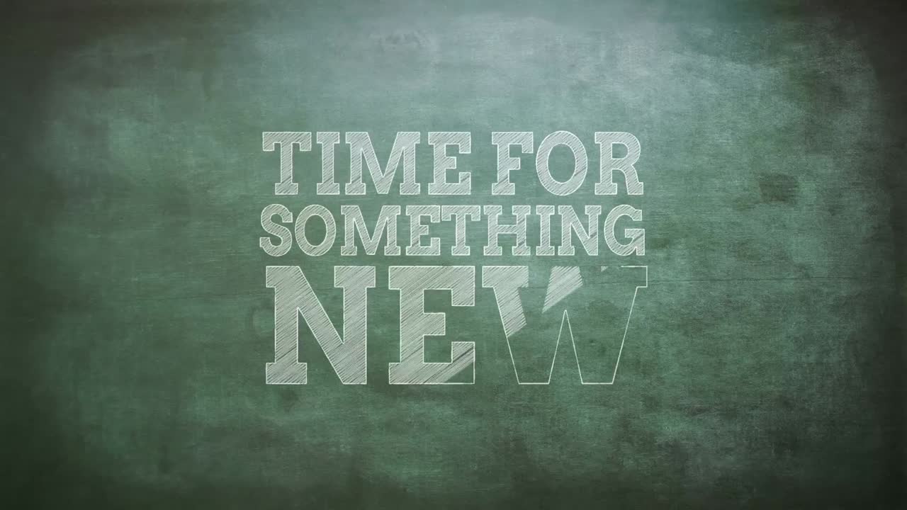 Premium stock video - Time for something new