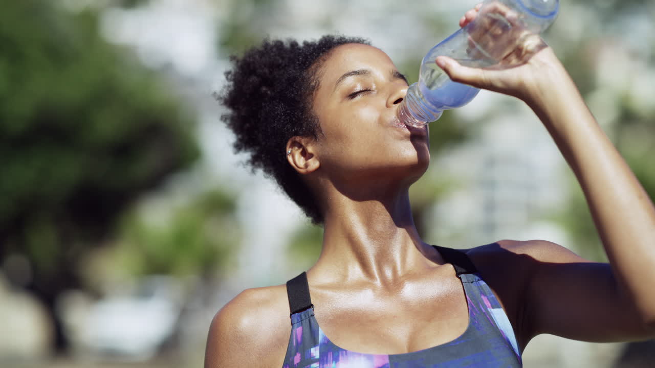 Stay Hydrated To Maximise On Your Workout Free Stock Video Footage ...