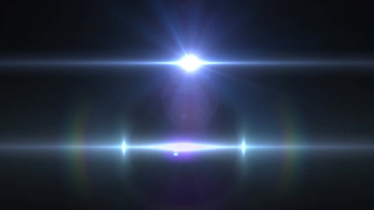 Animation of glowing blue light over black background Premium Stock ...