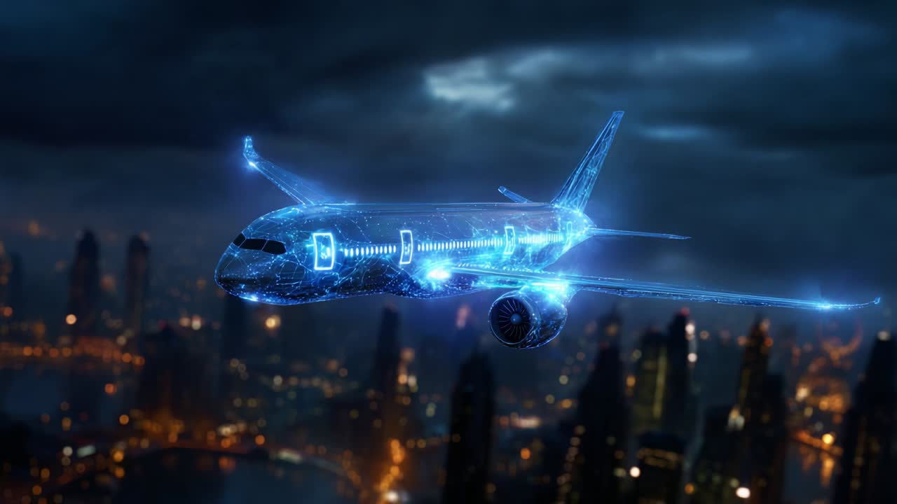 A Futuristic Digital Airline: Exploring the Aesthetic of a High-Tech ...