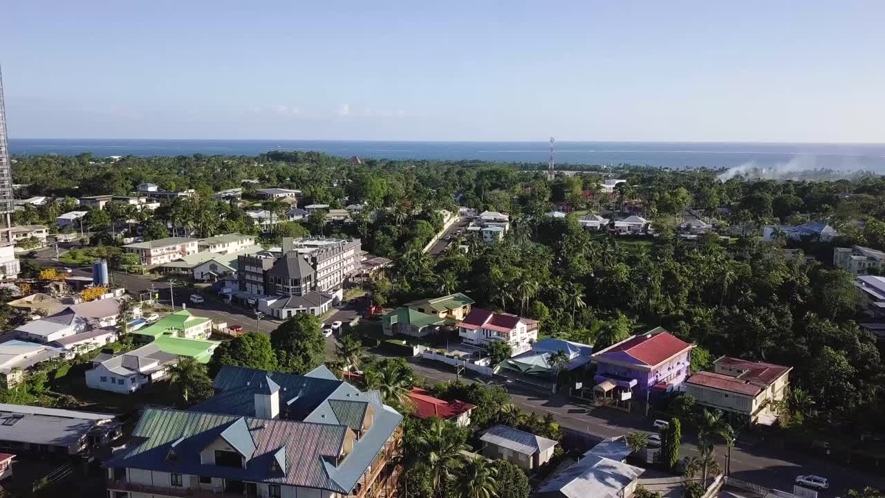 Drone Shots Of Suva And Other Parts Of Fiji Islands Including The ...