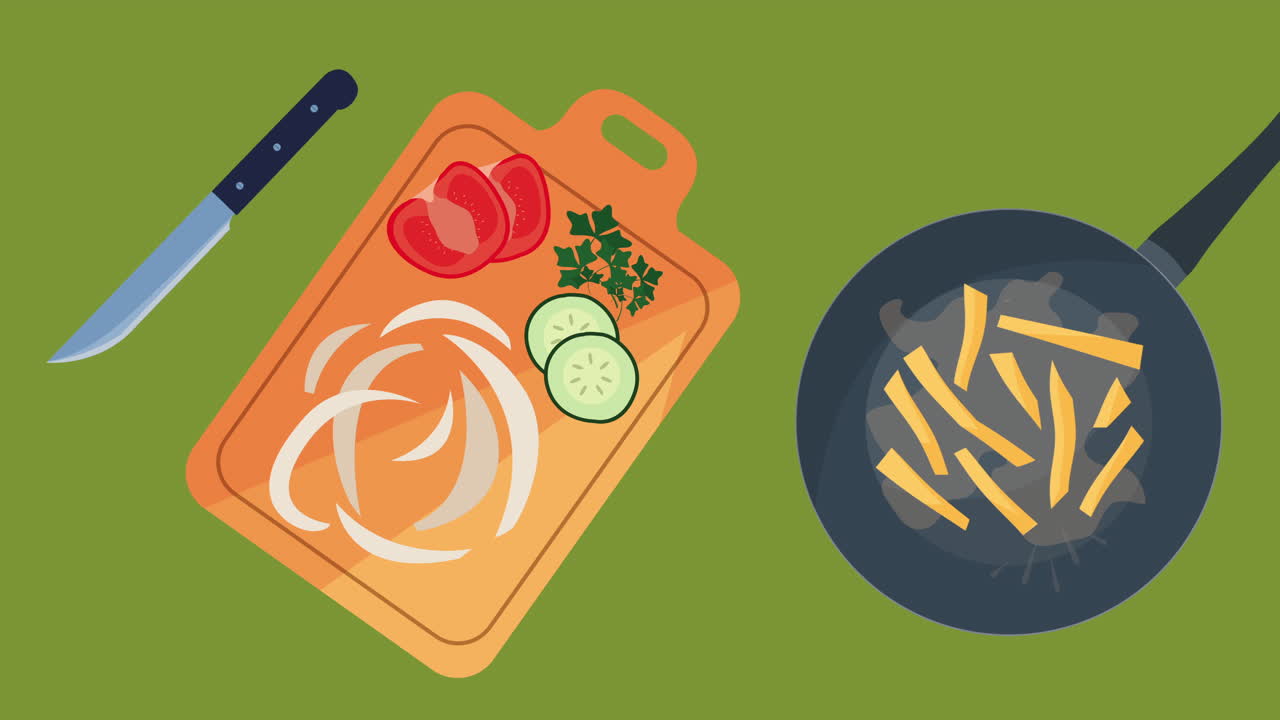 Cooking animation Videos - HD and 4K to download | Freepik