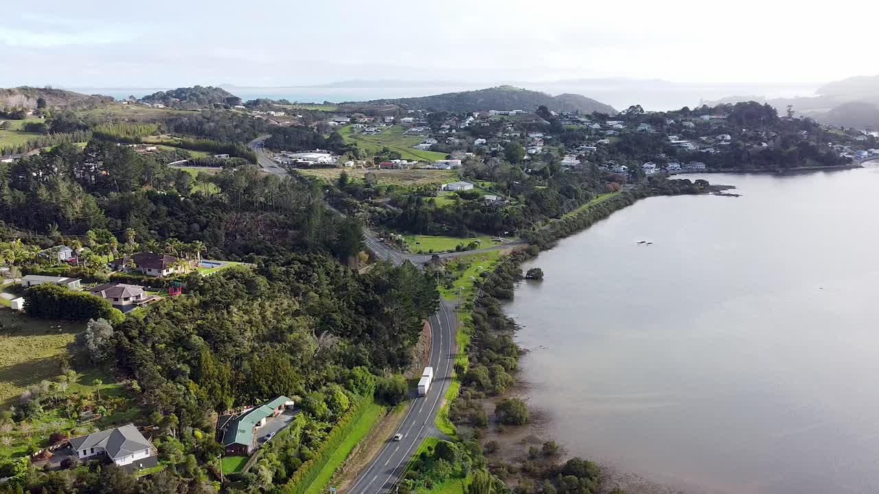 The Historic Town Of Mangonui In Northland, New Zealand, Aotearoa With ...