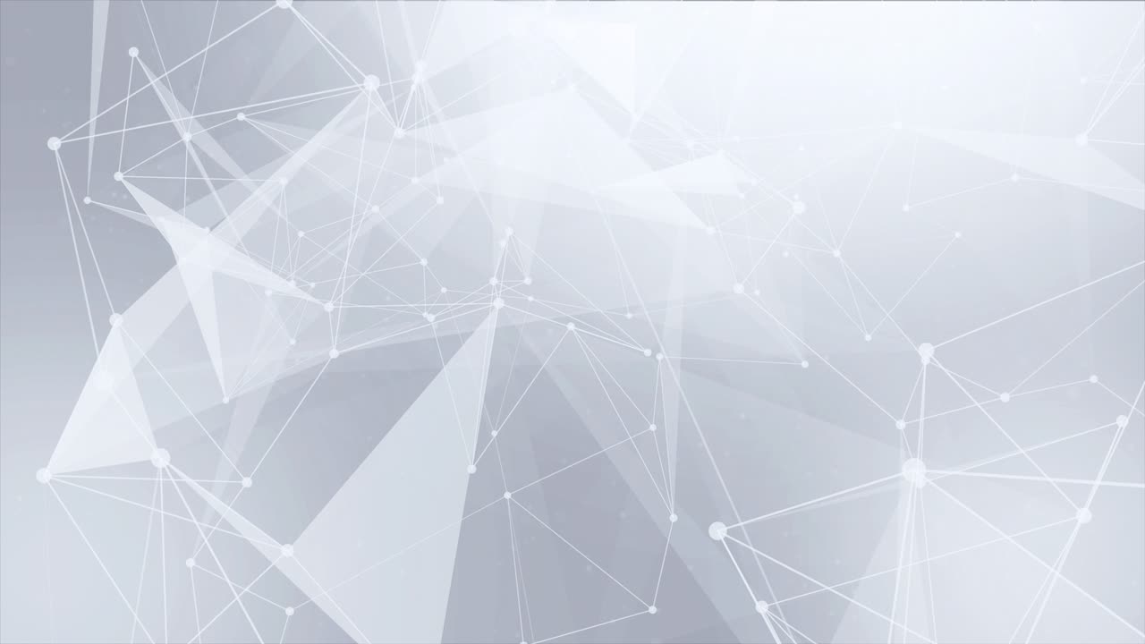 215 abstract low poly molecule and communication white bright ...