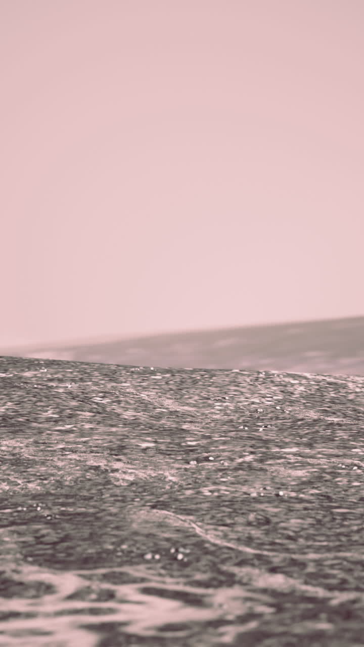 Muted water surface landscape Premium Stock Video Footage