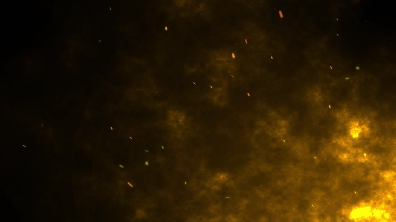 Vídeo Premium - Animación en 3d gráficos de movimiento chispas de fuego ...