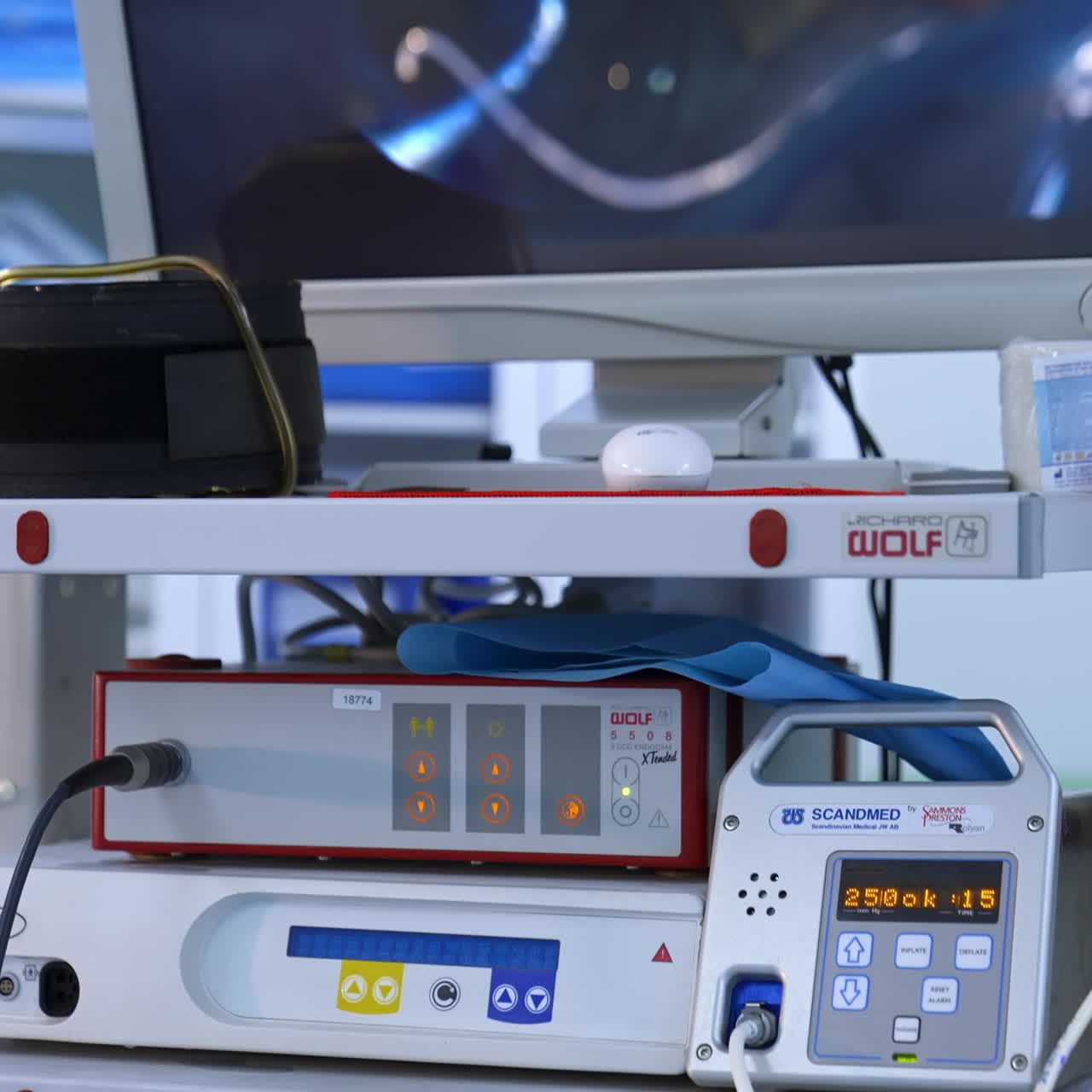 Laparoscopy in the operating room | Premium Stock Video Footage