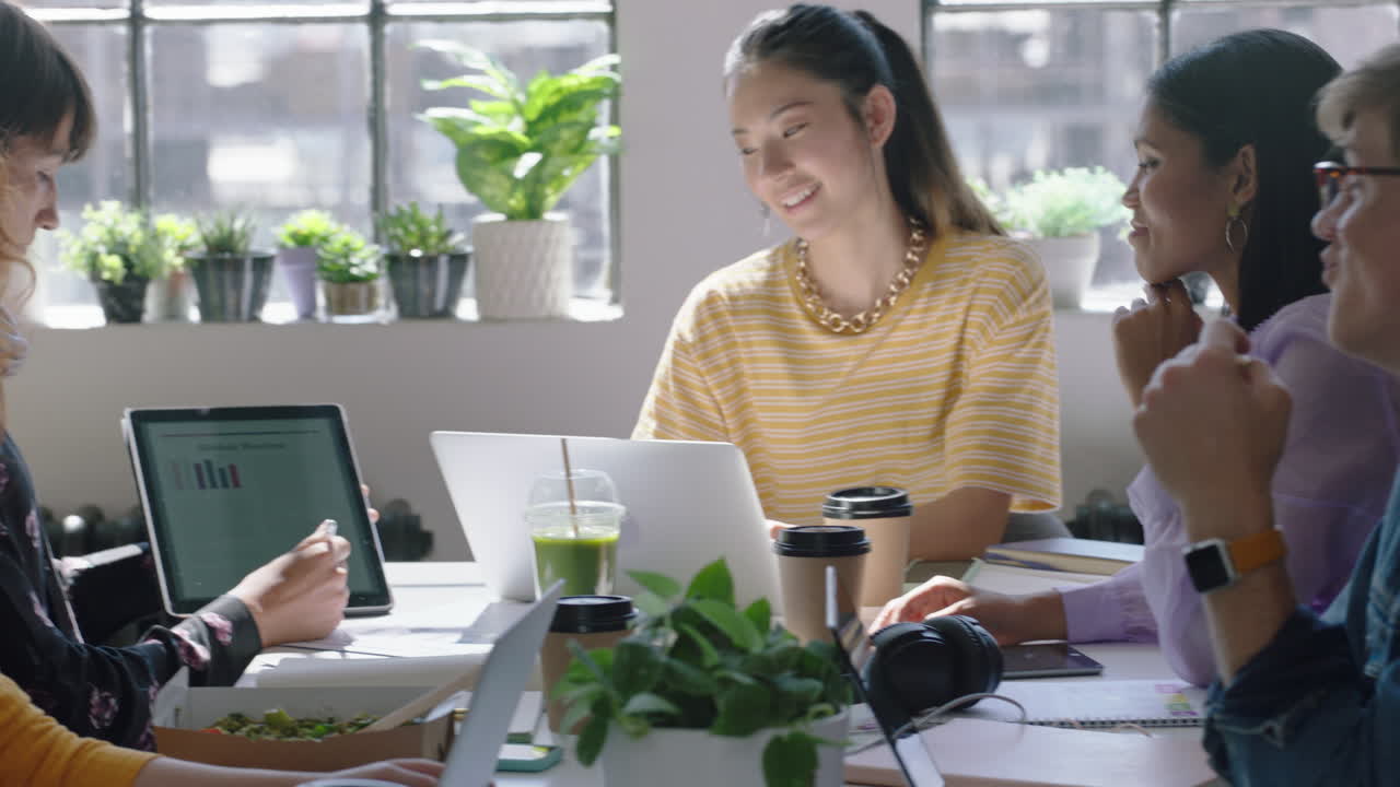Premium stock video - Creative team meeting business people ...