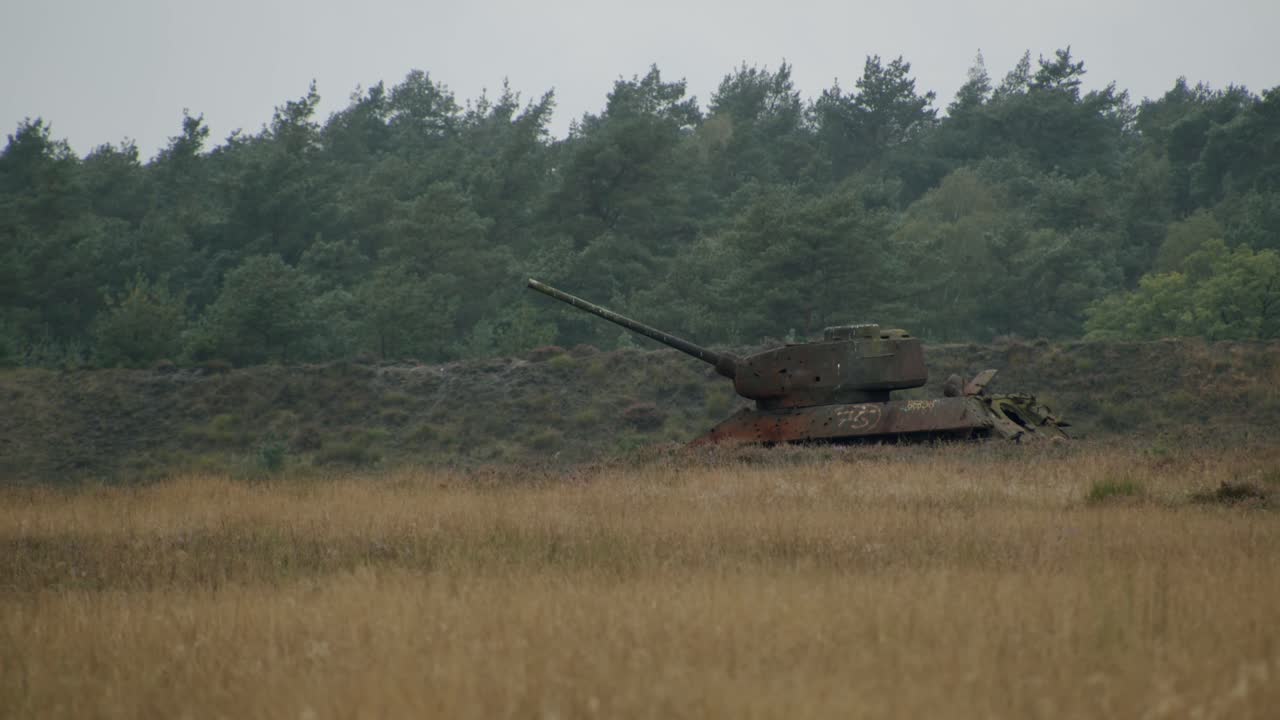 Premium stock video - Some old ww2 tanks in the british military ...