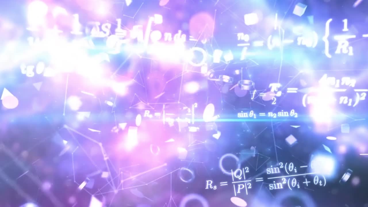 Abstract Optics and Physics Visualization | Premium Stock Video Footage