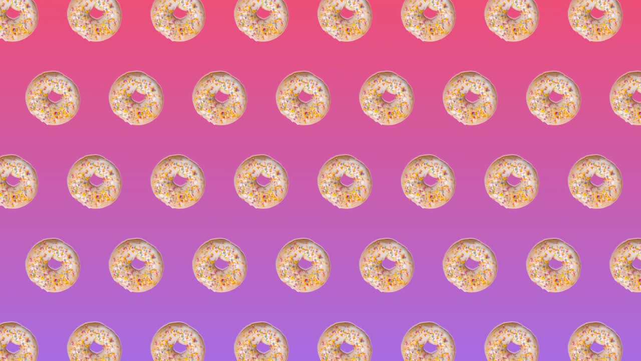 Donuts animation Videos - HD and 4K to download | Freepik