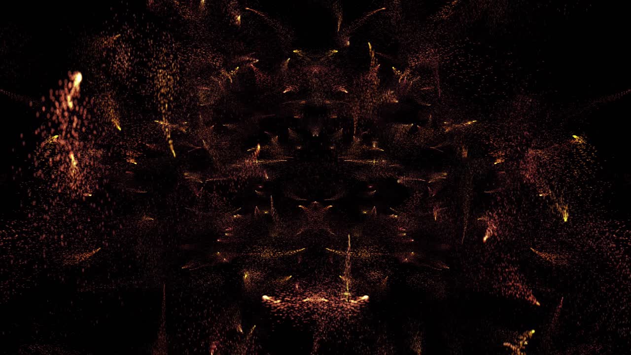 Particle Explosion Animation With Irregular Direction, For Video ...