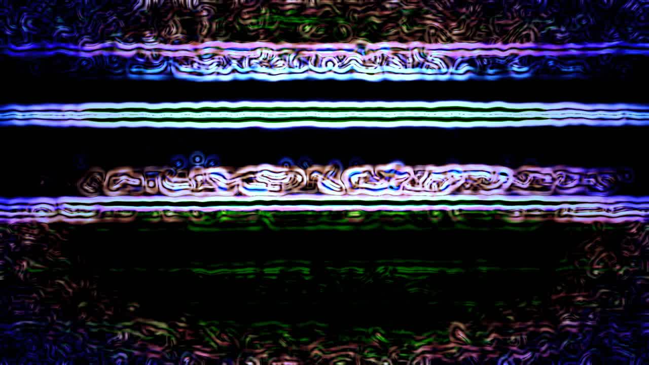 Free stock video - Abstract television malfunction (loop)
