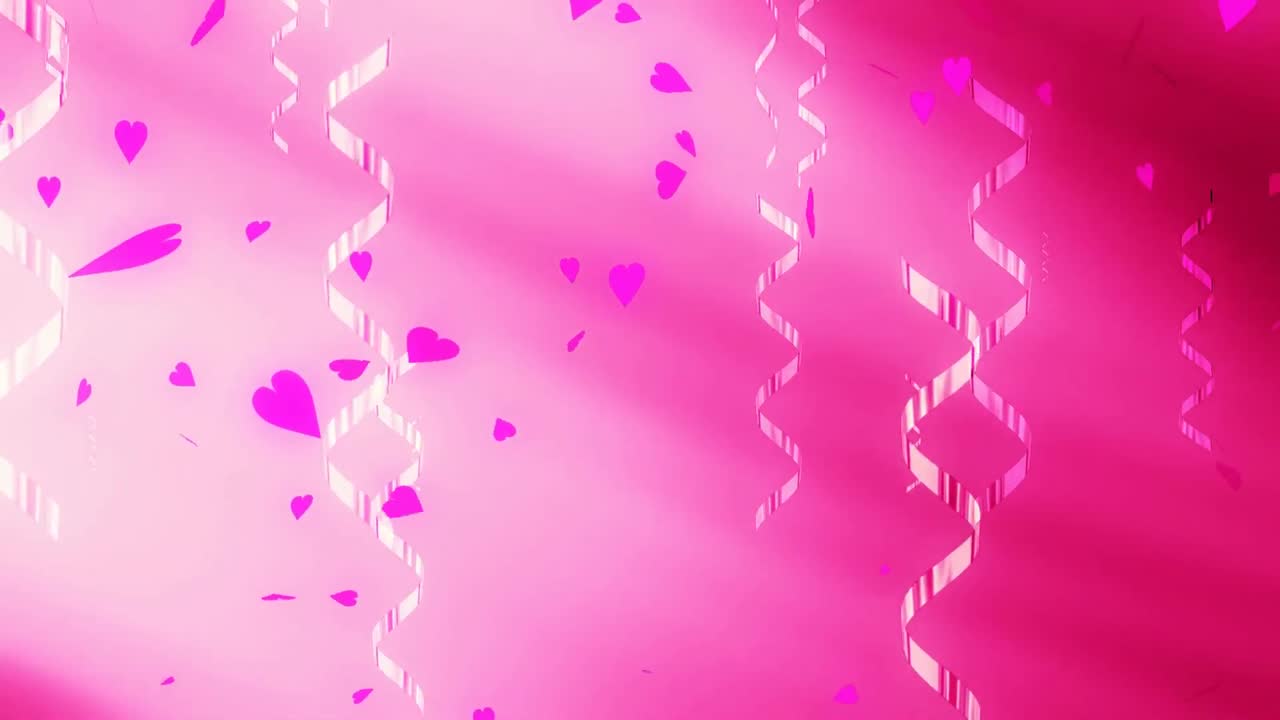 Streamers And Hearts Video Effects Free Stock Video Footage Download Clips