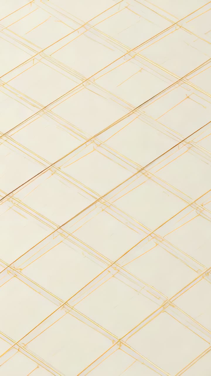 Vertical video: Panning camera over interior tiled surface revealing ...