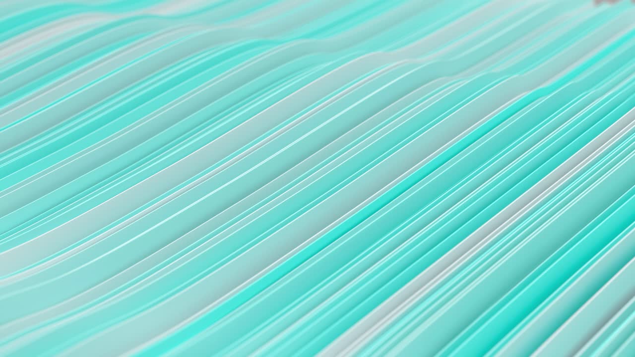 Abstract turquoise lines background | Premium Stock Video Footage
