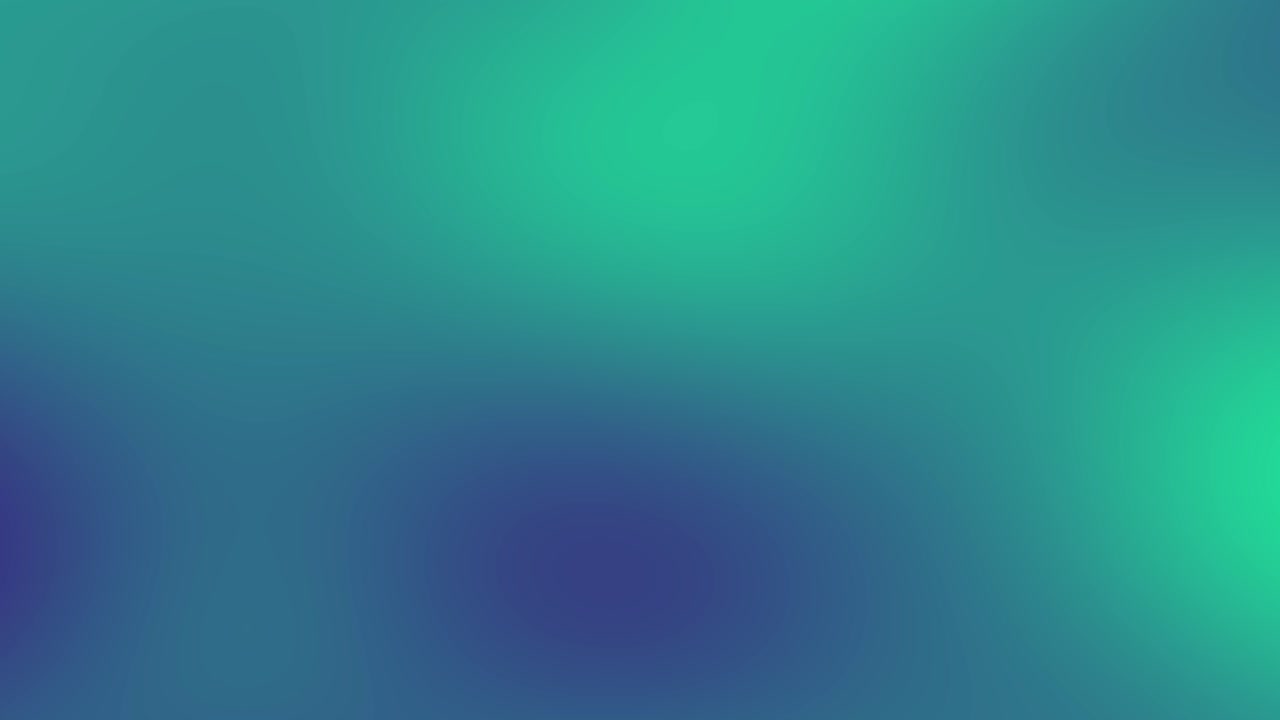 Abstract background animated gradient of green and blue colors for ...