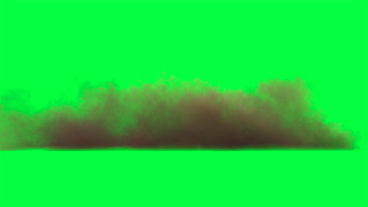 Dust Cloud Effect on Green Screen | Premium Stock Video Footage