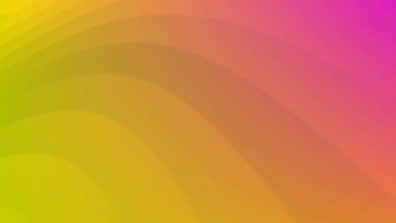 Premium stock video - Animation of rainbow moving on colourful background