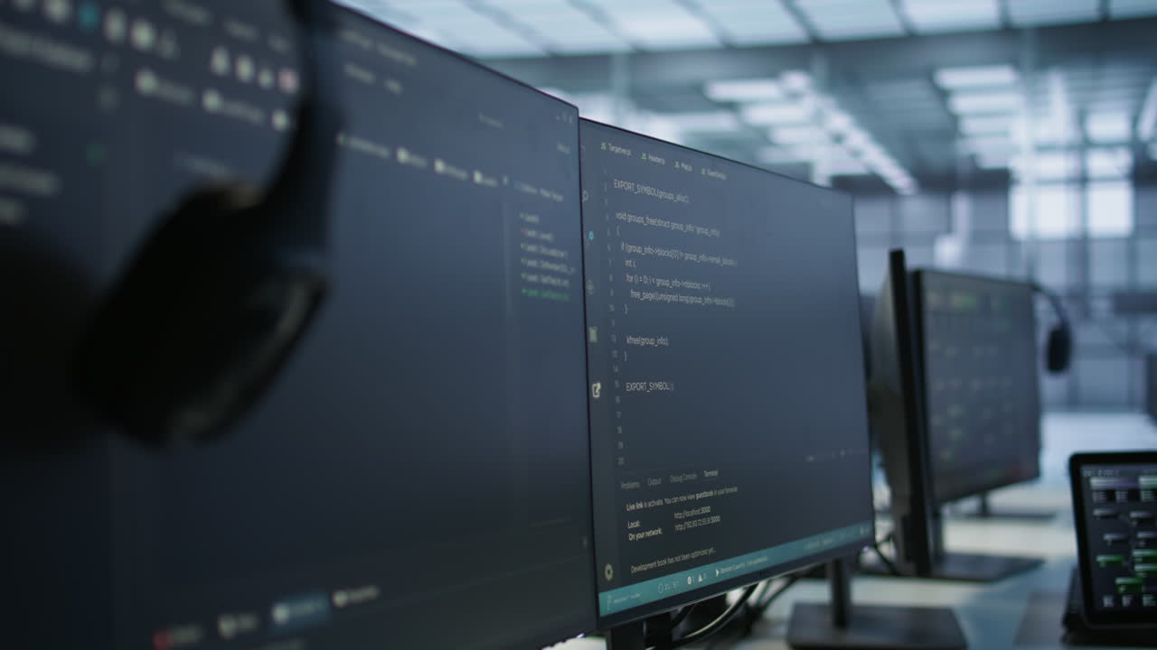 modern computer programming workspace | freepik