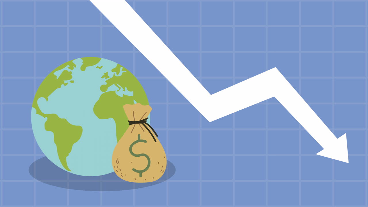 global economic decline | freepik