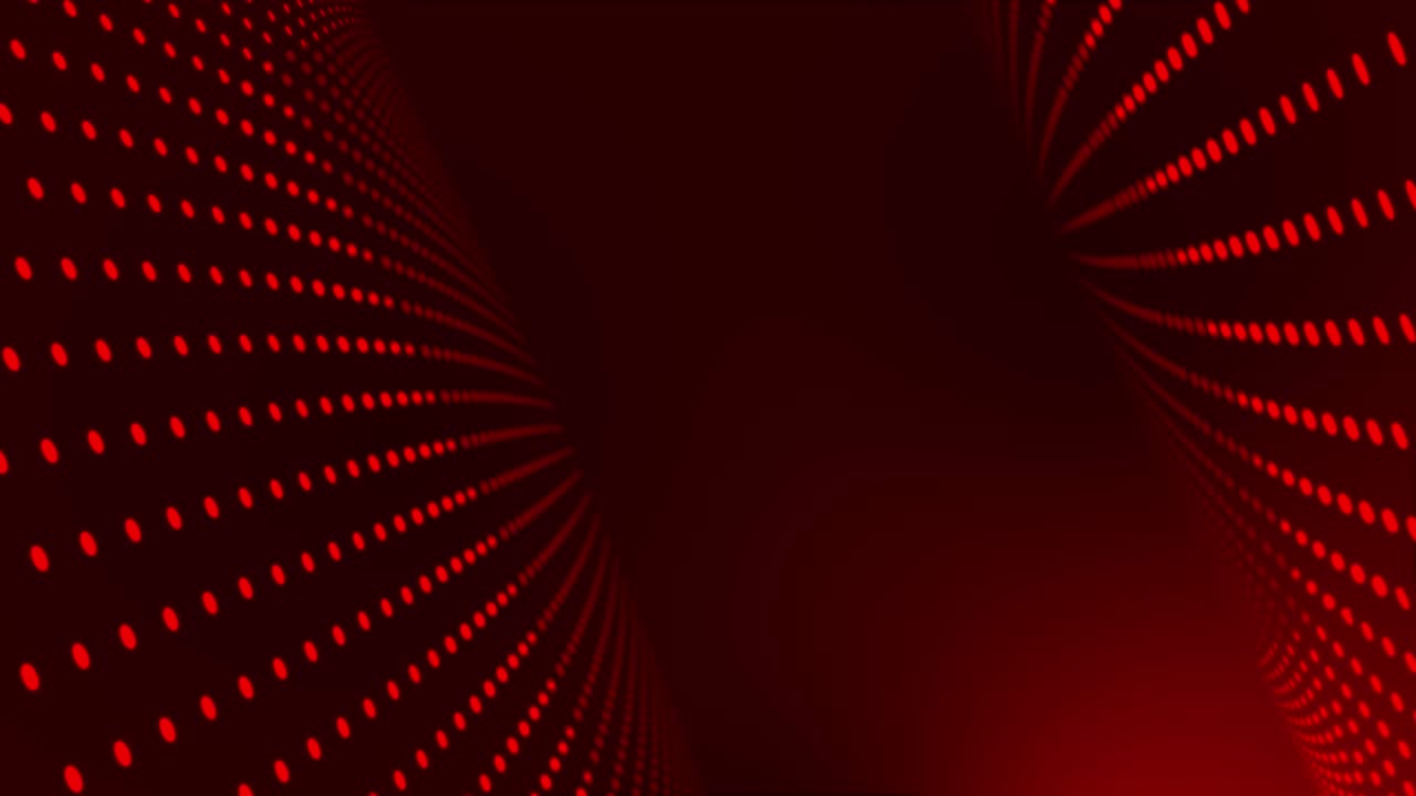 3D dotted animation pattern motion graphic movement round abstract ...