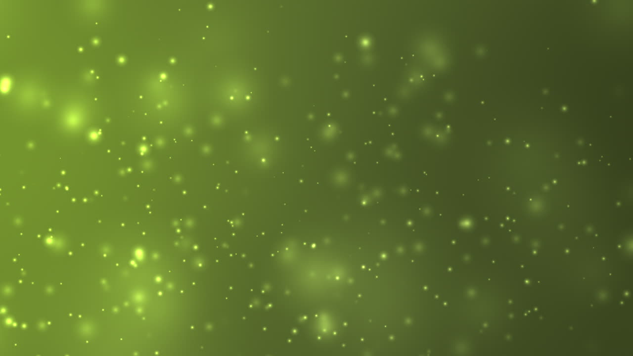 Poison Green Particle Animation Looping For Abstract Presentation ...