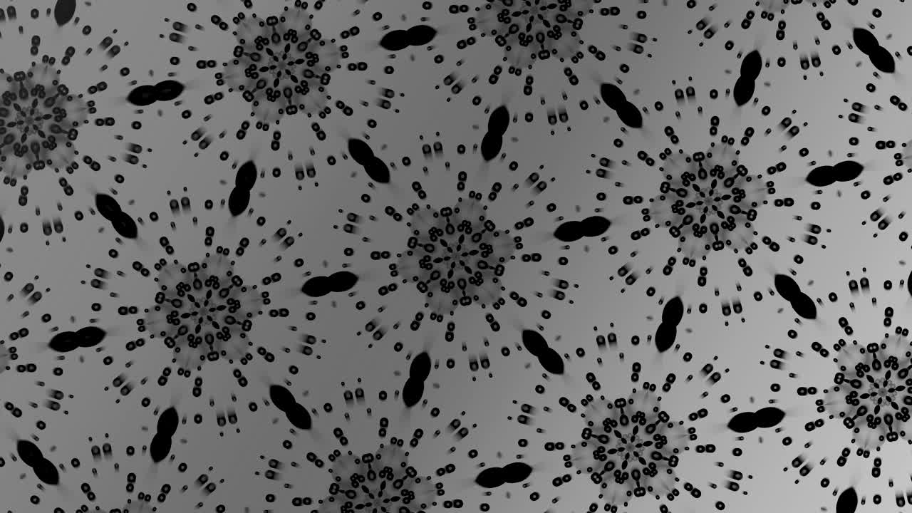 Kaleidoscope Motion Graphic 2D Animation Pattern Geometric Mirror ...