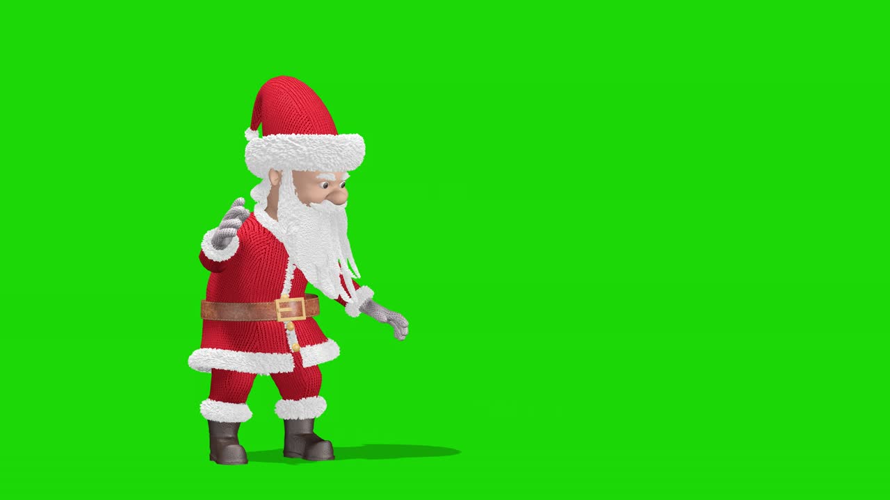 Santa Claus is doing magic. Merry Christmas and Happy New Year 2020 ...