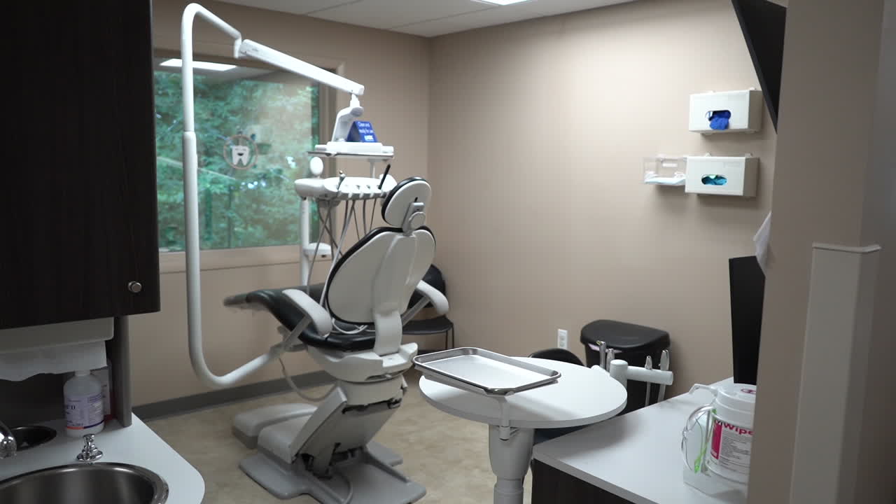 Premium stock video - Operatory room sign in dental clinic office for ...