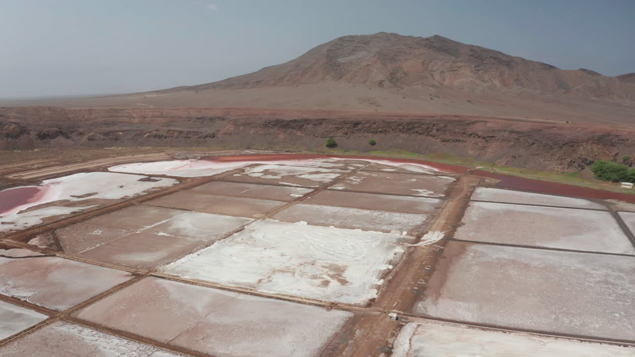Salt Pits, Sal Island, Cape Verde, Atlantic Ocean, Africa Free Stock ...