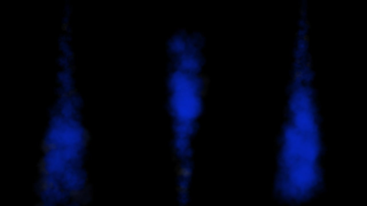 Smoke blowing color particles animation motion graphics | Premium Stock ...