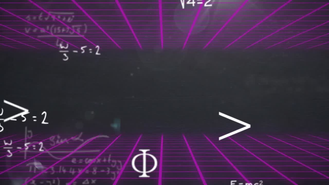 Premium stock video - Animation of mathematics equations and symbols ...