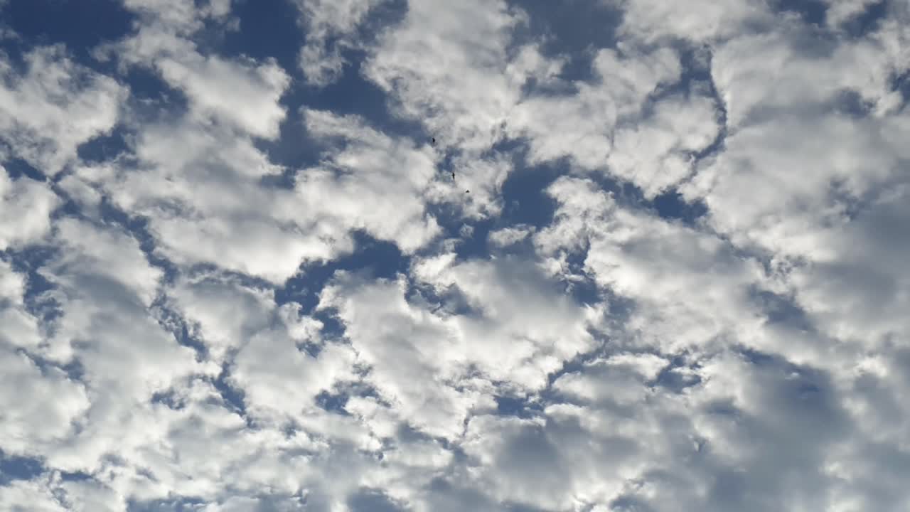Cirrocumulus Ripple Wave High-altitude Clouds Time Lapse , Stunning ...
