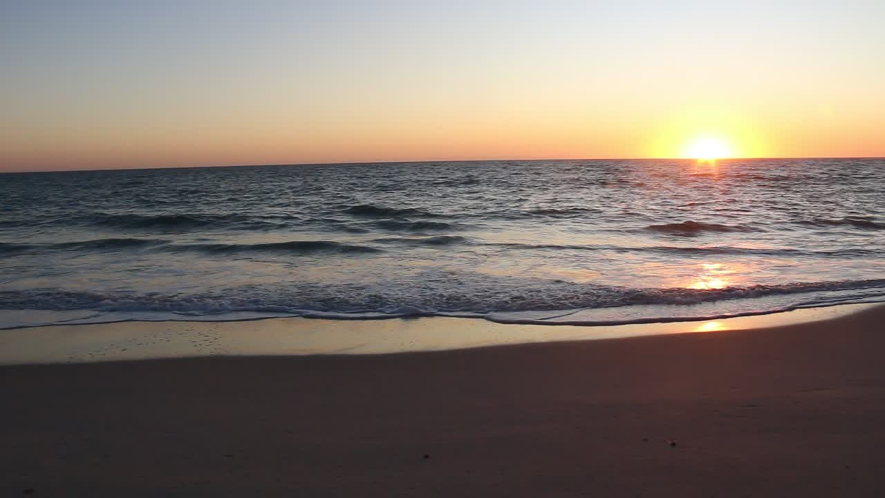 Premium stock video - Beautiful golden hour scenery