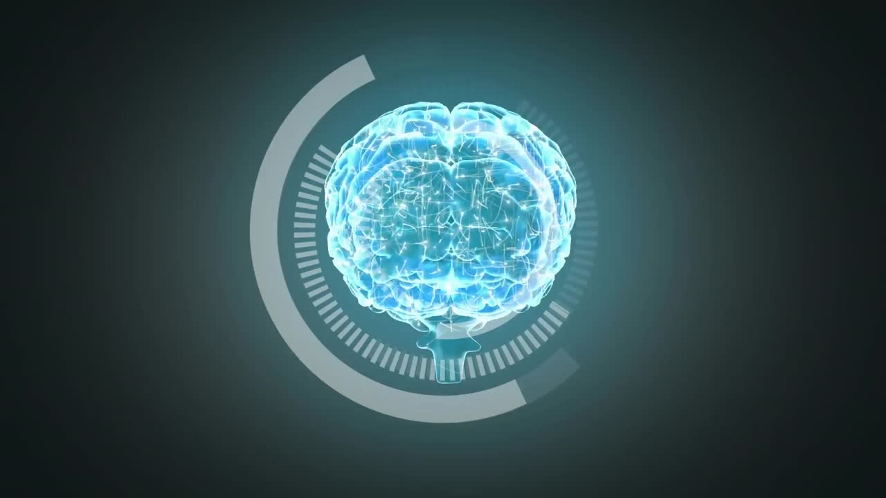 Premium stock video - Animation of statistics and data processing over ...