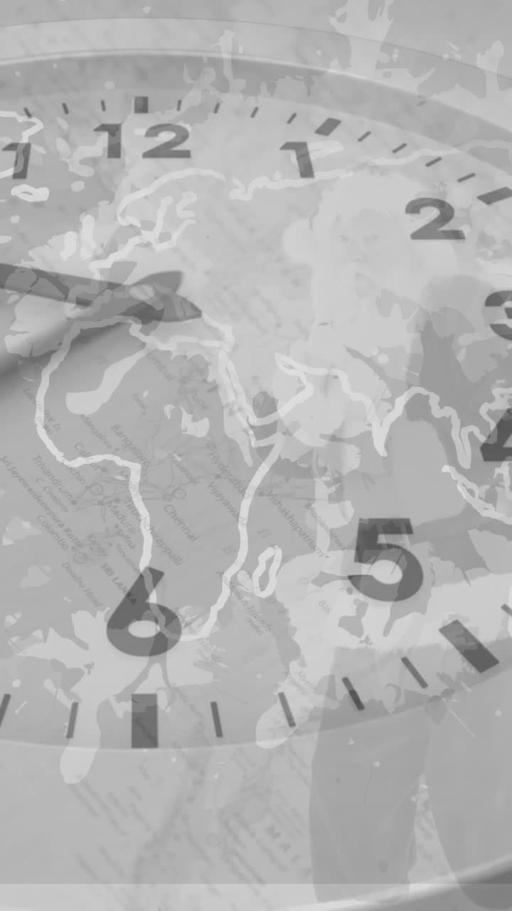 Countdown against grey background 4k | Premium Stock Video Footage