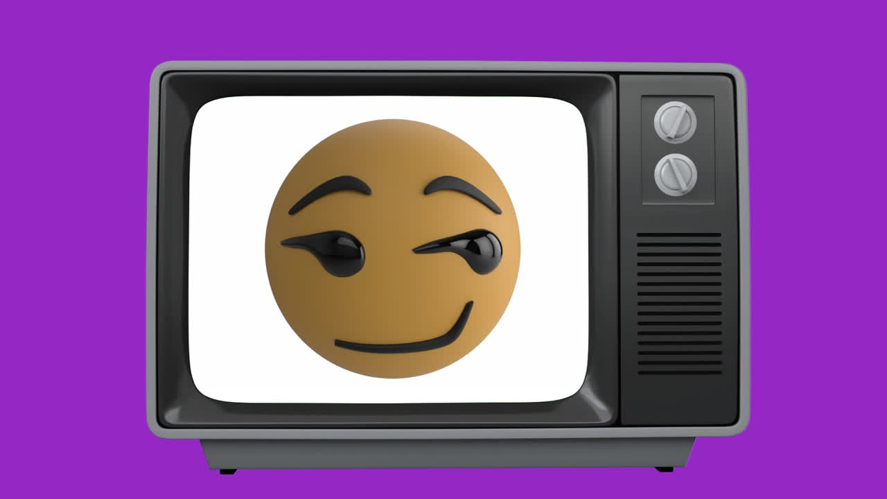 Premium stock video - Emoji icon