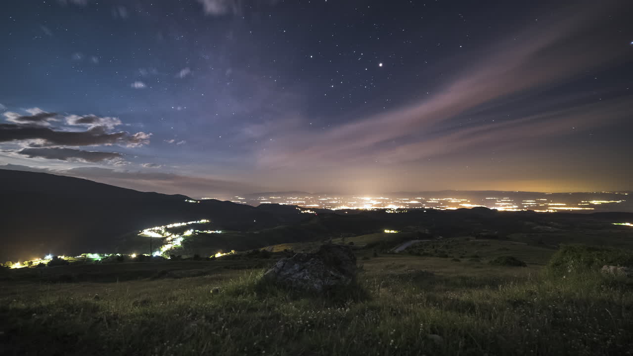 Premium stock video - Timelapse night astrophotography milky way ...