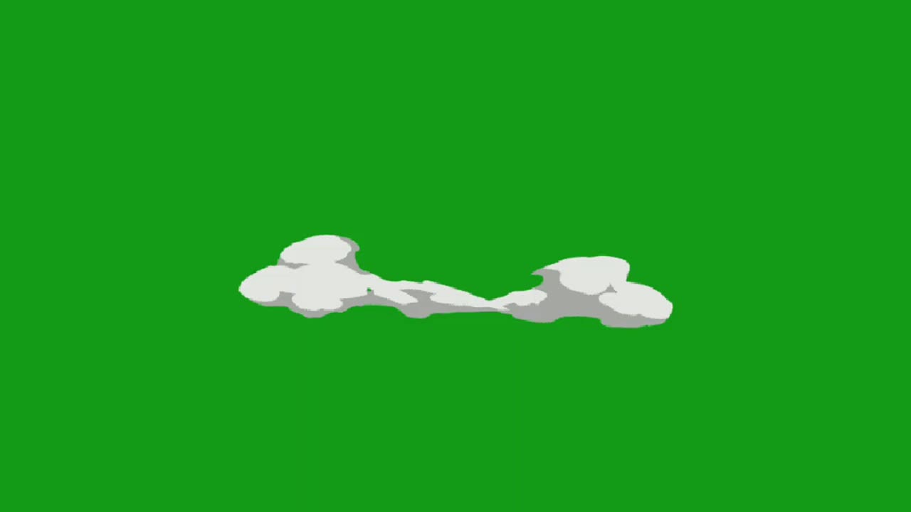 White smoke green screen motion graphics | Premium Stock Video Footage