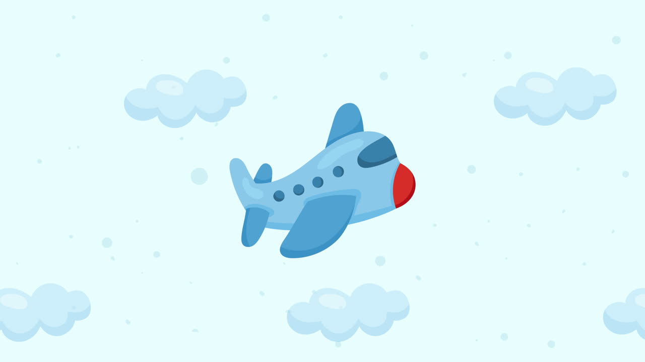 Airplane animation Videos - HD and 4K to download | Freepik