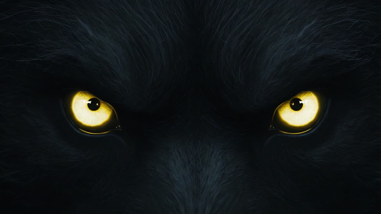 Intense Gaze of a Mysterious Creature: Illuminating the Enigmatic ...