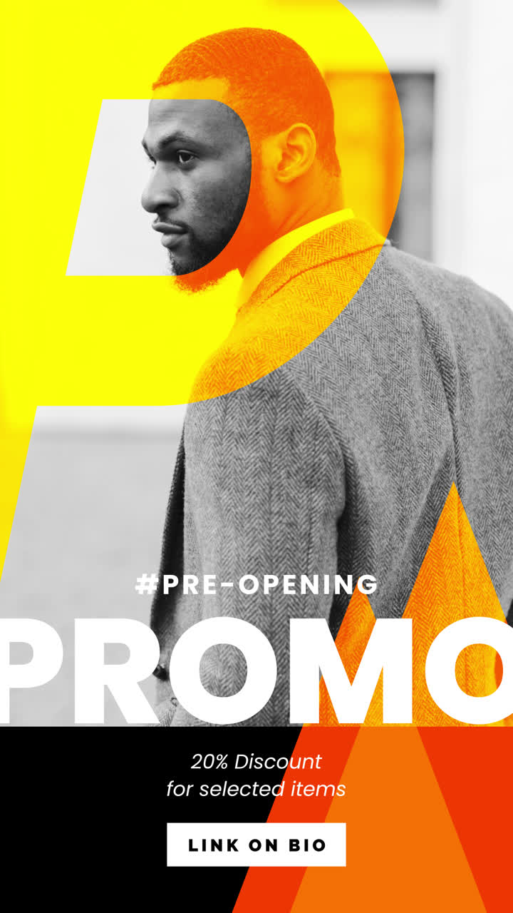 Pre-Opening Promo with 20% Discount | Free Stock Video Footage