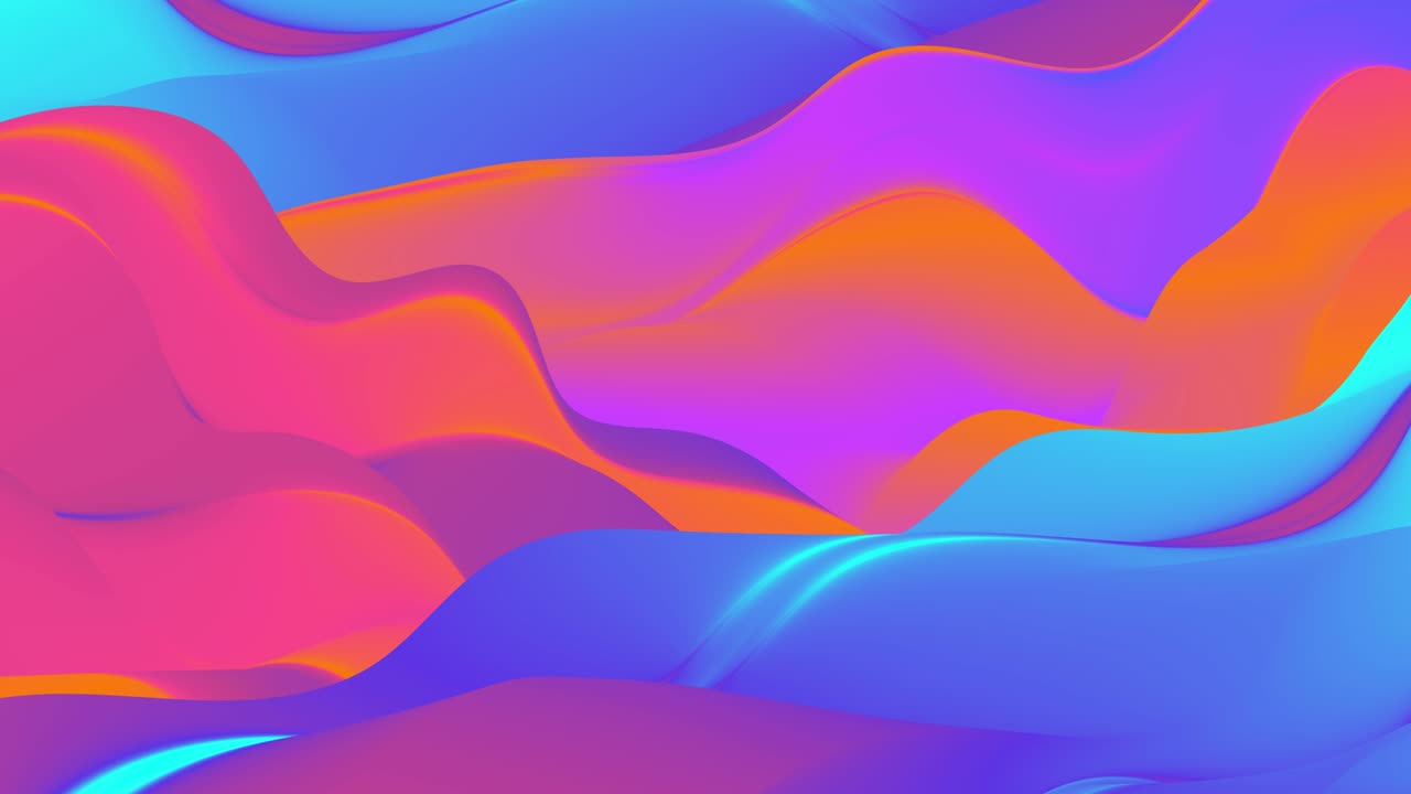 Abstract Gradient Seamless Looped Animation Background. flowing Fluid ...