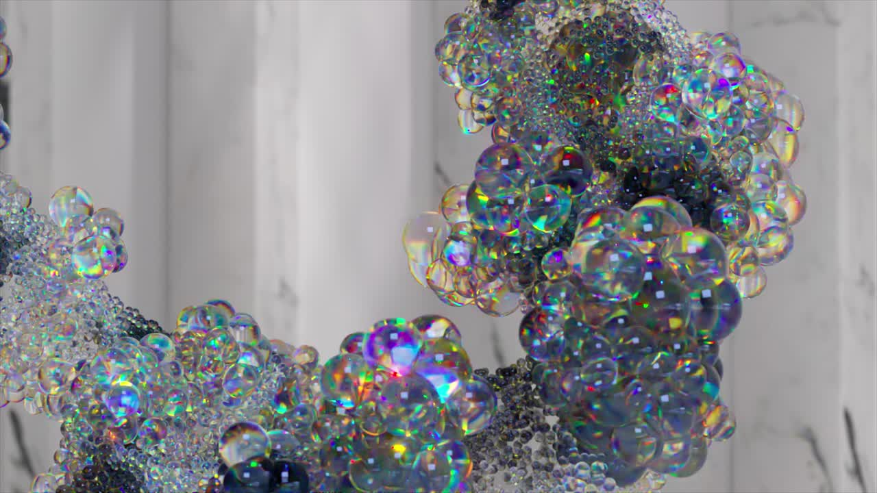 Free stock video - Abstract artistic video animation with 3d motion of ...