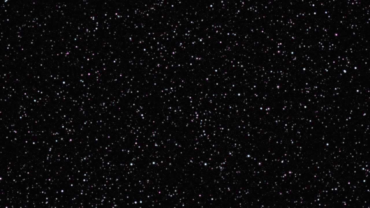 Beautiful starry night sky with twinkling stars - video loop ...
