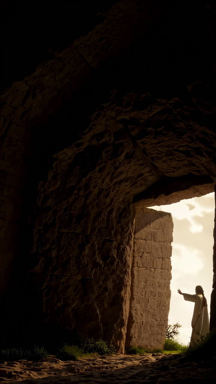 Religious Images: Jesus's Triumphal Entry and Resurrection | Vídeo de ...